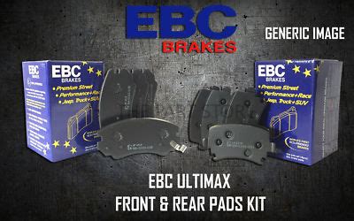New Ebc Ultimax Front And Rear Brake Pads Kit Braking Pads Oe Quality