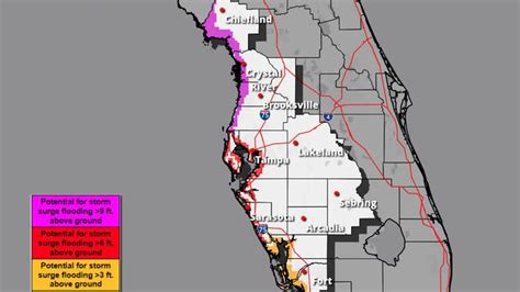 Lakeland Florida Evacuation Map State Level Maps