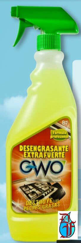 Distribuciones Fermín Desengrasante Extra Fuerte Gwo • Distribuciones Fermín
