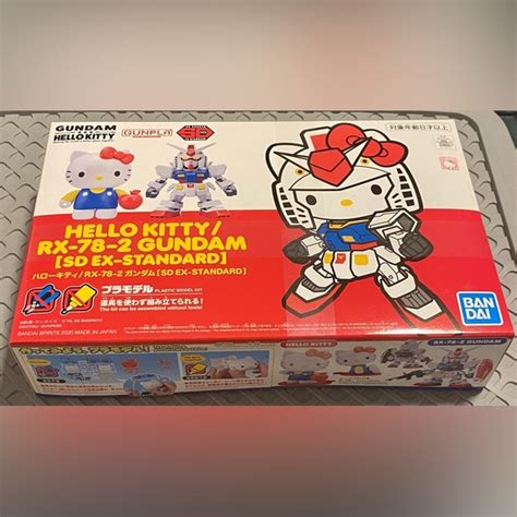 Bandai Spirits Toys Bandai Hello Kittygundam Rx782 Sdex Standard