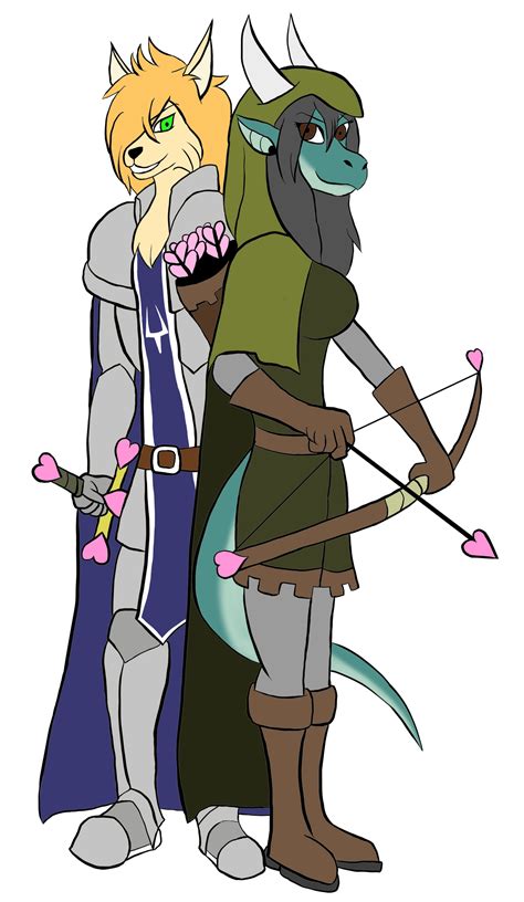 Rarion And Brigitha Valentine By Kamikazetommydragon On Deviantart