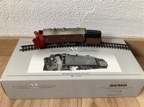 Bemo H0m Rhb Dampfschneeschleuder Xrot D 9213 Kaufen Auf Ricardo