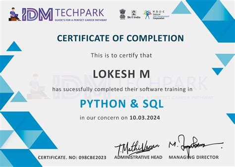Lokesh Mathivanan On Linkedin Python Sql Dataanalytics Programming