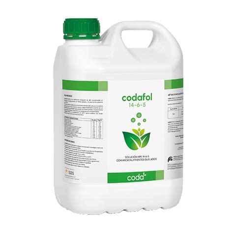 Soluciones De Abono Npk 14 6 5 Con Microelementos Codafol 14 6 5