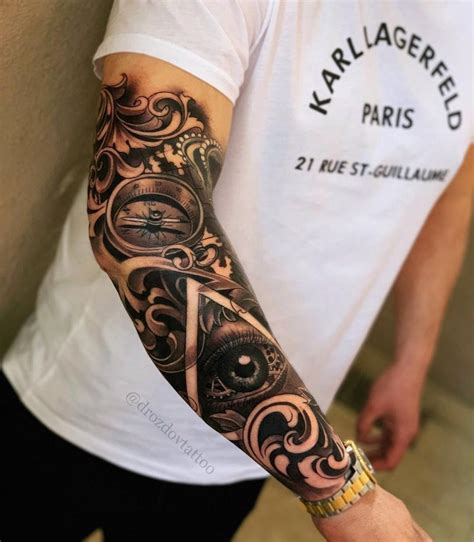 45 Most Popular Forearm Tattoos For Men Half Sleeve Tattoos For Guys