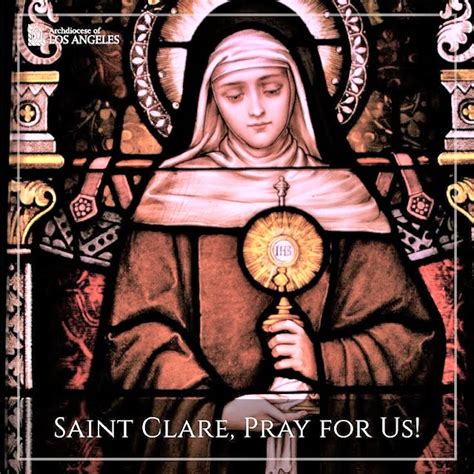 Why Is St Clare The Patron Saint Of Eye Disease At Vicky Jorgenson Blog