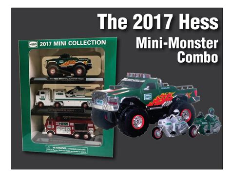 2017 Hess Mini Monster Truck Combo Sale Jackies Toy Store