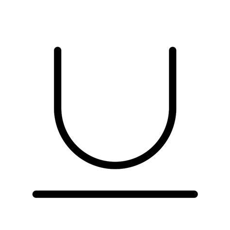 Text Underline Thin Vector SVG Icon - SVG Repo