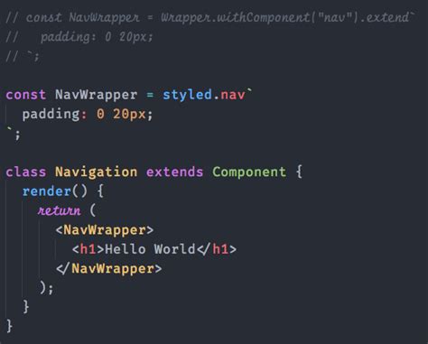 Highlighting Broken After Using WithComponent Element Issue Styled Components Vscode