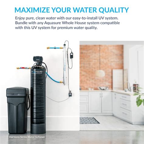 Aquasure Quantum Series Ultraviolet Uv Wall Replacement Filter Af Uv12
