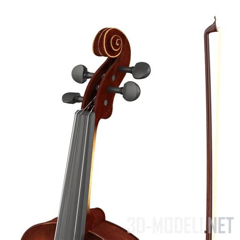 3D модель – Скрипка