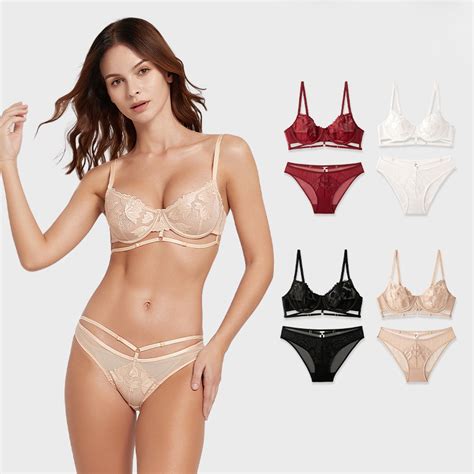 Elegante Hollow Out Sexy Underwear Panties Temptation Women Lace