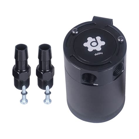 Compact Baffled Oil Catch Can Tank 2 Port Univer Grandado