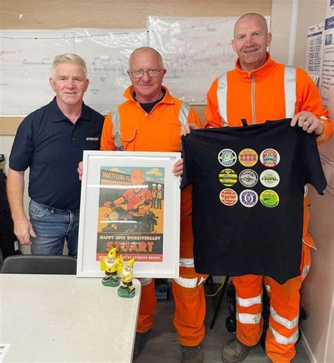 A Huge Congratulations To Stuart Carruthers Whos Celebrating An Amazing 20 Years At Spencer