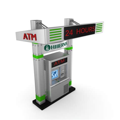 Atm 현금 지급기 3d 모델 7 3ds C4d Fbx Lwo Ma Obj Max Free3d