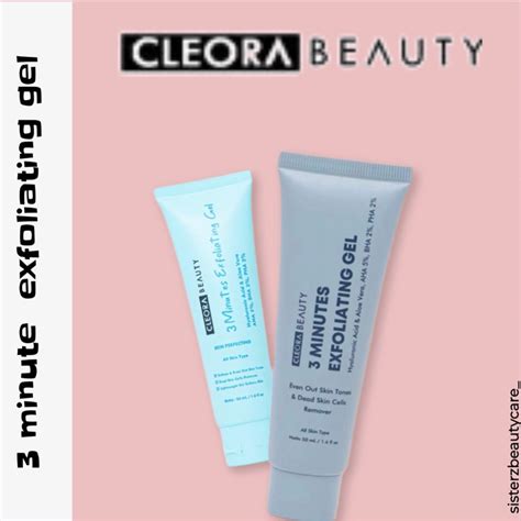 Cleora 3 Minutes Exfoliating Gel Cloera Beauty Exfo 50 Ml Shopee