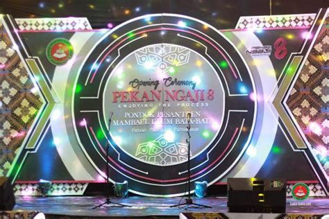 Selain Hadirkan Batik Madura Dan Bali Opening Pekan Ngaji 8 Putri