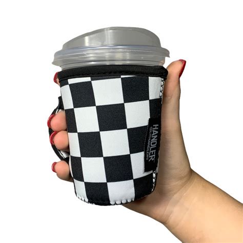 Checkerboard Small And Medium Coffee Handler™ Hailey Brook Designs
