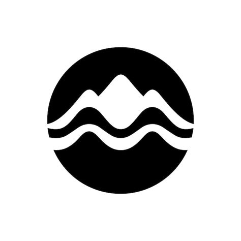 Premium Vector Seismic Waves Icon Simple Vector Illustration