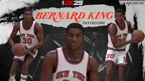 Bernard King Face Creation Nba 2k25 Youtube