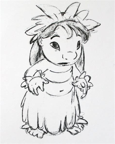 The Art Behind The Magic Lilo Animation Drawings By Andreas Deja From