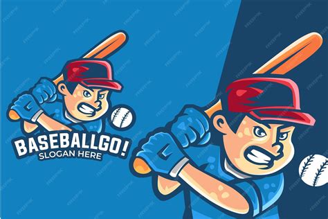 Premium Vector Baseball Team Mascot Logo