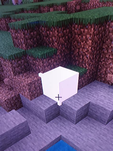 Found This Block After An Explosion In Minecraft Rglitchinthematrix