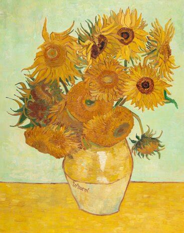 Still Life Vase With Twelve Sunflowers Van Gogh Studio