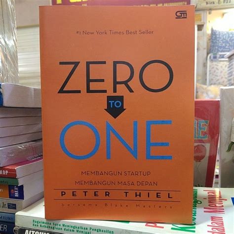 Jual Buku Zero To One By Peter Thiel Shopee Indonesia