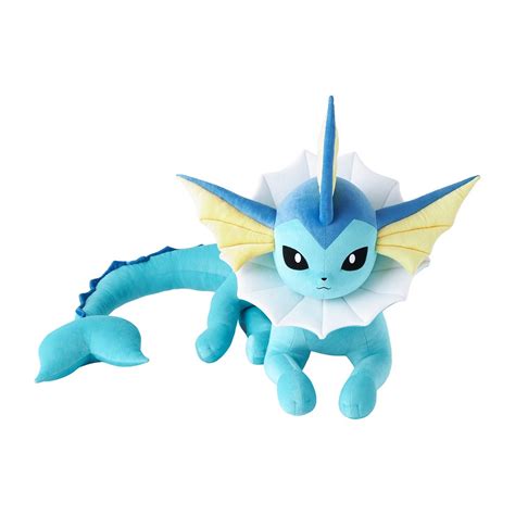 Pokemon Life Size Plush Vaporeon Lying Down Limited Edition The
