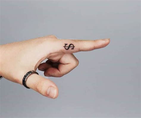 Money Sign Tattoo Design