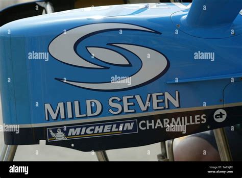 The New Mild Seven Logo Formula One World Championship Rd16 Japanese