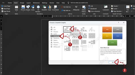Cara Cepat Membuat Bagan Struktur Organisasi Di Word