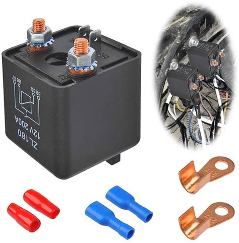 4 Pins 12v 200a Auto Relais Voor Krachtige Batterij