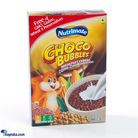 Kapruka Nutrimate Choco Bubbles 200g Price In Sri Lanka Cerestar Pvt Ltd