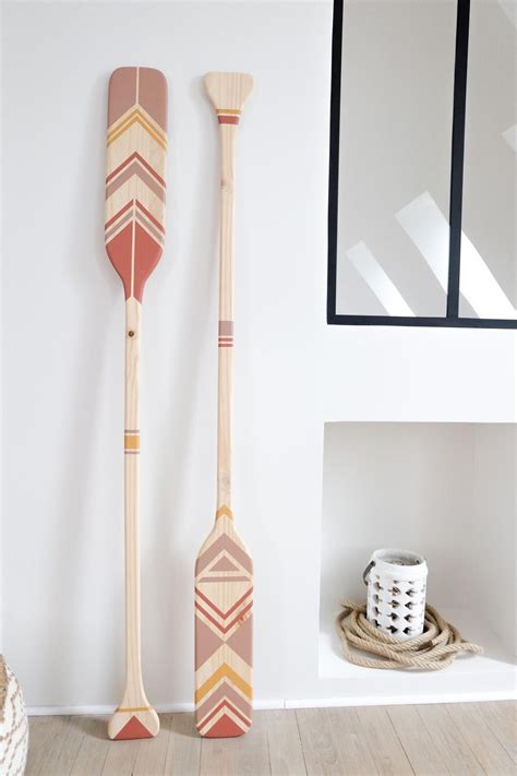 Pagaie Décorative En Bois Etsy France