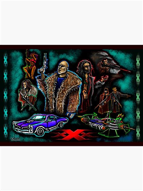 Triple Xxx Movie Poster By Rovross Sticker By Statikbear Redbubble