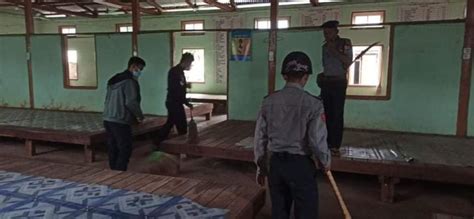မိုးနဲမြို့နယ်တွင် ကိုဗစ် ၁၉ ရောဂါနှင့် စပ်လျဉ်း၍ စောင့်ကြည့်လူနာမ