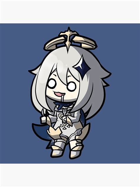 Chibi Paimon Genshin Impact Photographic Print For Sale By Mangaxai Redbubble