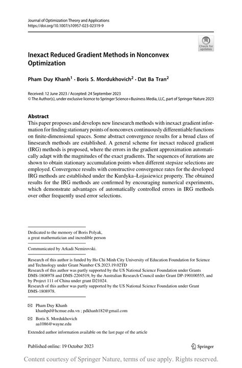 inexact reduced gradient methods in nonconvex optimization