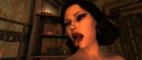 Rule 34 3d Areolae Big Breasts Bioshock Bioshock Infinite Busty Elizabeth Comstock Eyeliner