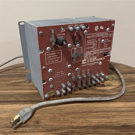 Jandk Estate Sales And Auctions Elign Electronics Key System Power Supply