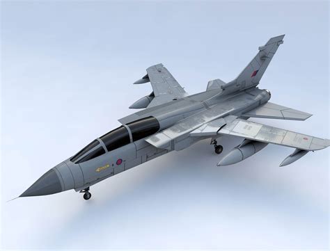 Panavia Tornado Gr1 3d Model By 3dstudio