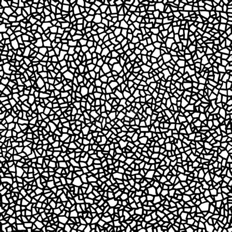 Cork Wall Cracks Mosaic Glass Splinter Seamless Pattern Stock