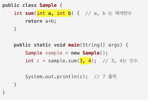 Java 메서드 메서드 오버로딩 Static메서드와 인스턴스 메서드