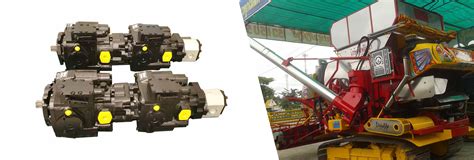 Tandem Hydraulic Pumps System Connect Gear Pumps Highland Hydraulic