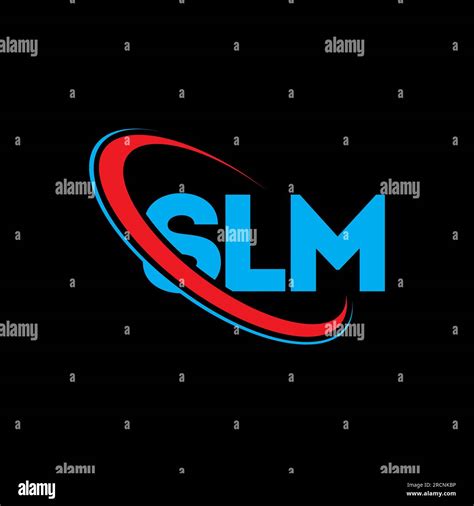 Slm Logo Slm Letter Slm Letter Logo Design Initials Slm Logo Linked