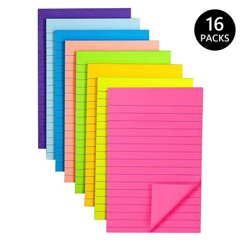 Post It Super Sticky Lined Notes 4 X 6 Canary Yellow 3 Pack