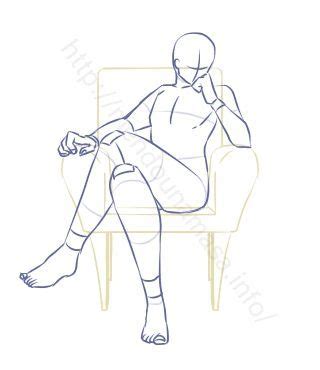 Anime Sitting Poses Reference Anime Poses Reference Drawing Base