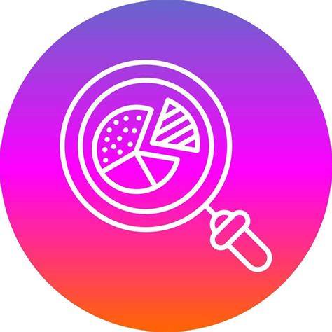 Graph Line Gradient Circle Icon 43737082 Vector Art At Vecteezy